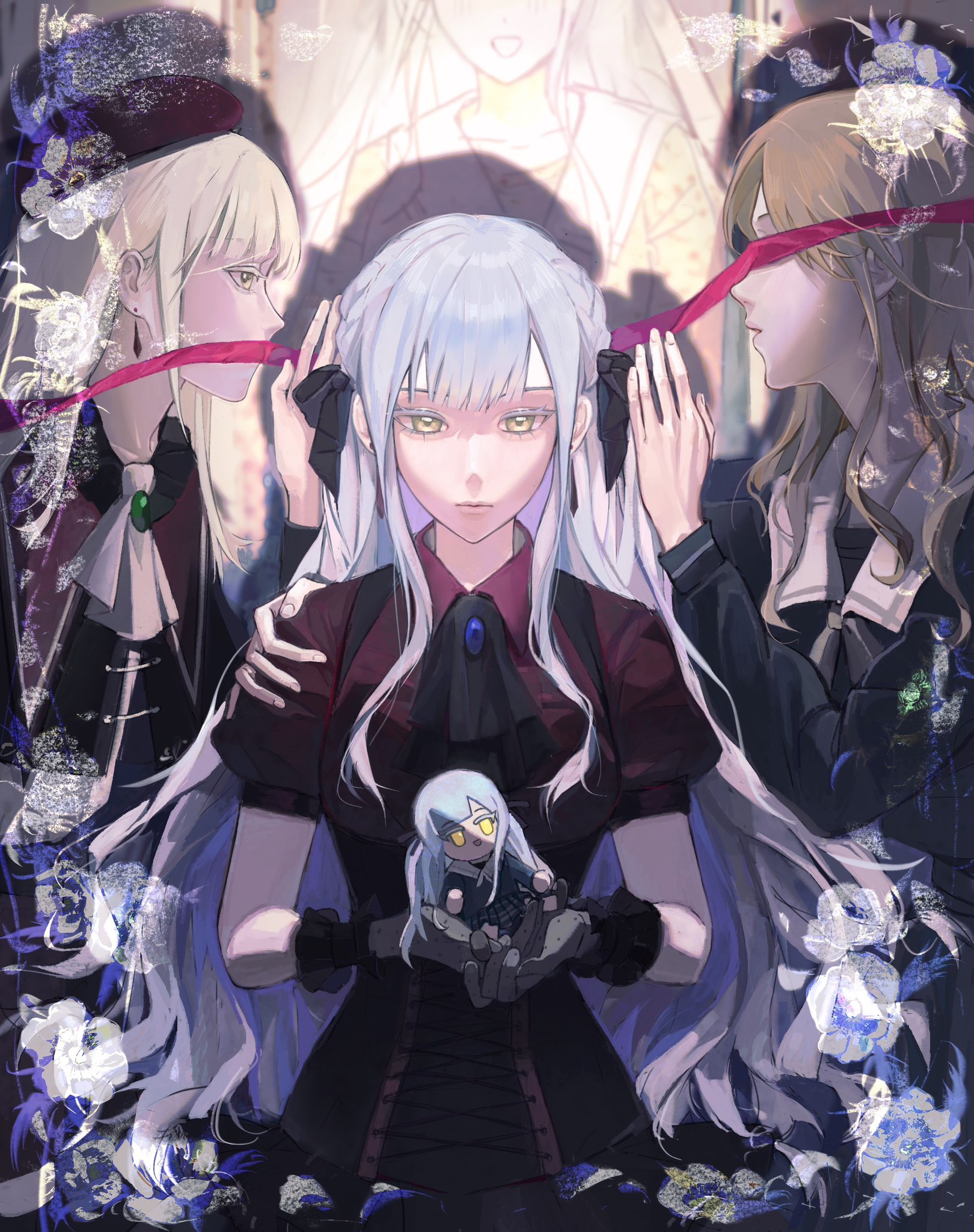 The Big ImageBoard (TBIB) - 3girls ascot bang dream! bang dream! it's mygo!!!!! beret black ...