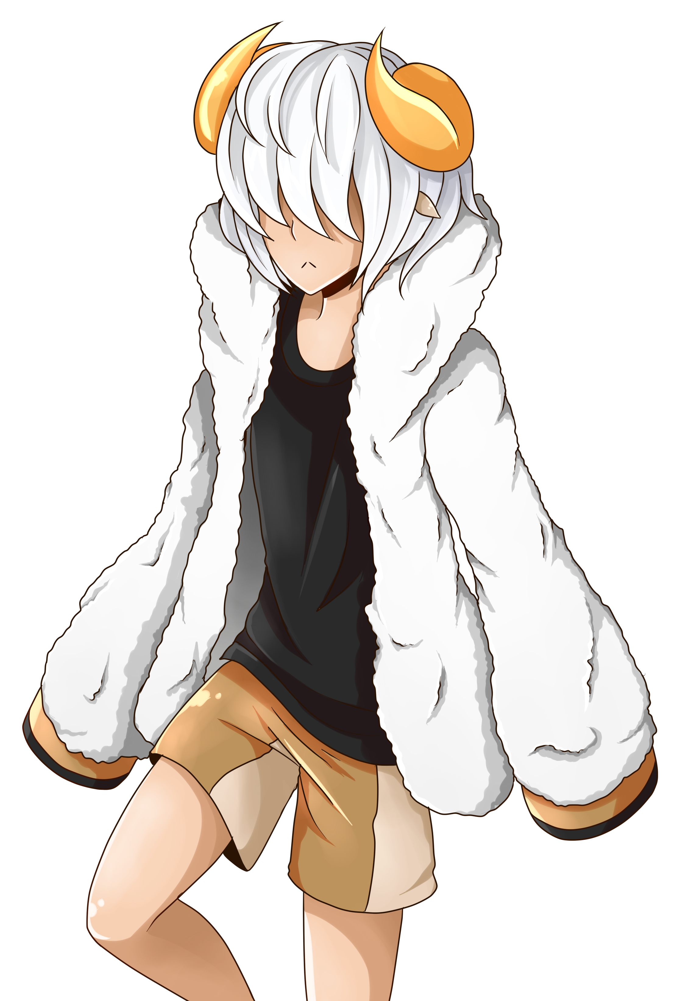 The Big ImageBoard (TBIB) - absurd res alpha channel animal humanoid black clothing black shirt ...