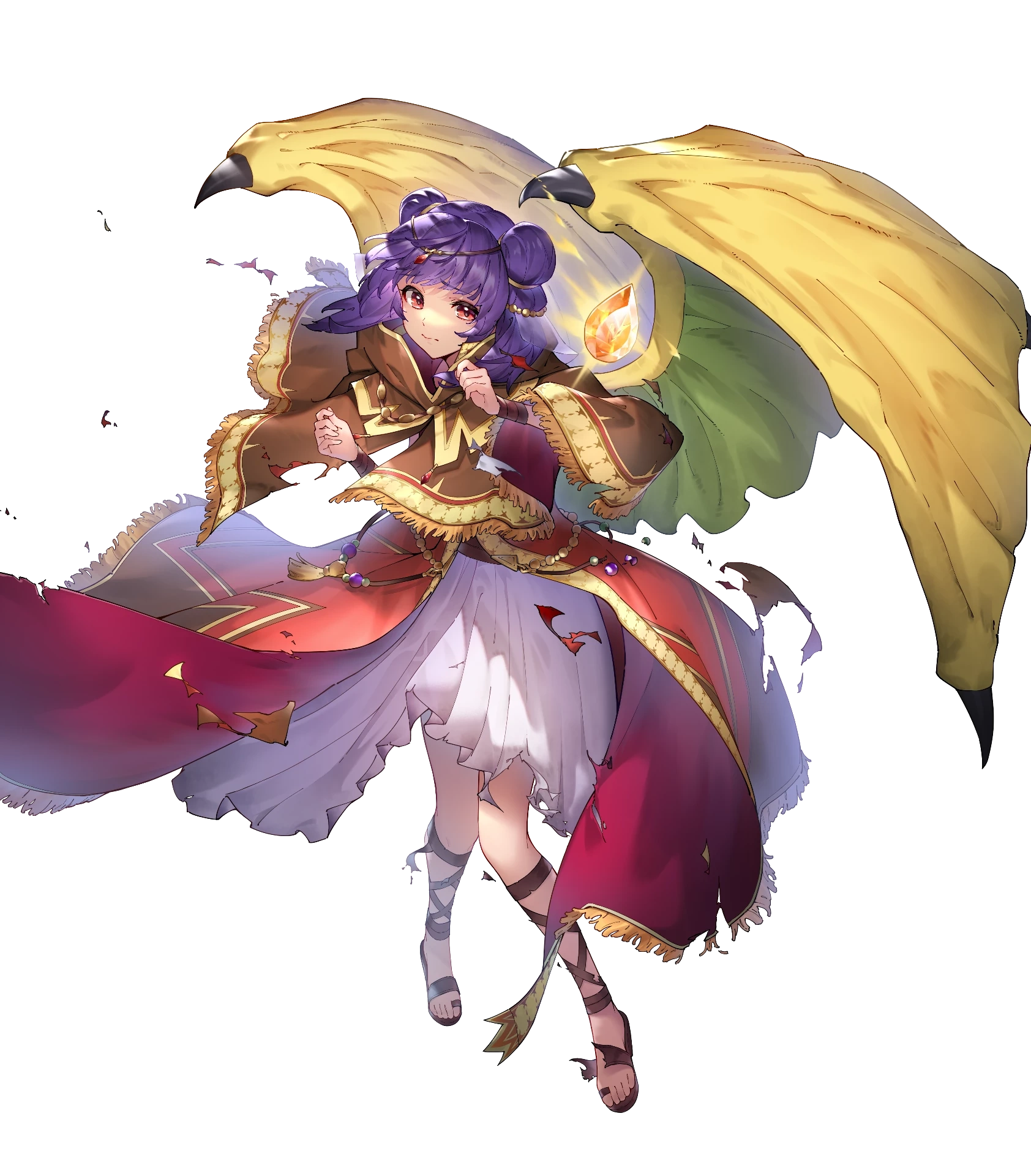 The Big ImageBoard (TBIB) - 1girl capelet closed mouth dragon girl ...