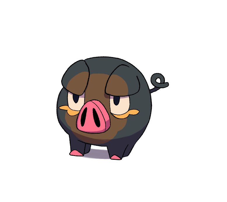 The Big ImageBoard (TBIB) - animal focus black eyes full body lechonk ...