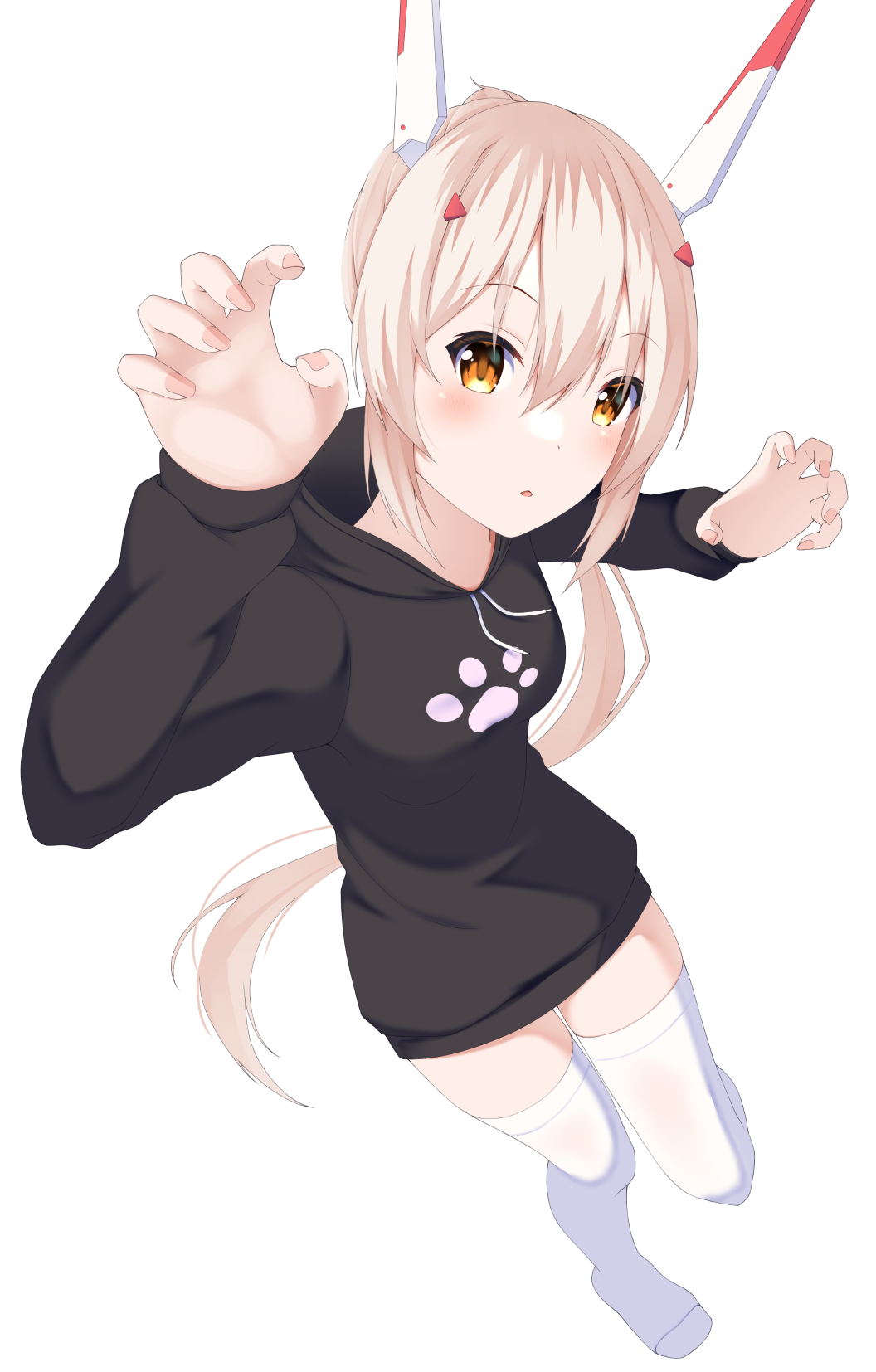 The Big ImageBoard (TBIB) - 1girl alternate costume ayanami (azur lane) azur lane black hoodie ...
