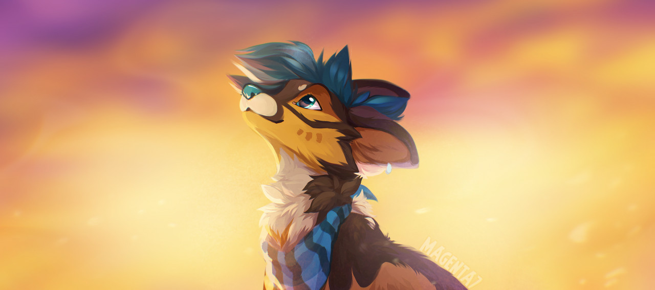 The Big ImageBoard (TBIB) - 2022 ambiguous gender black body black fur blue eyes blue hair blue ...