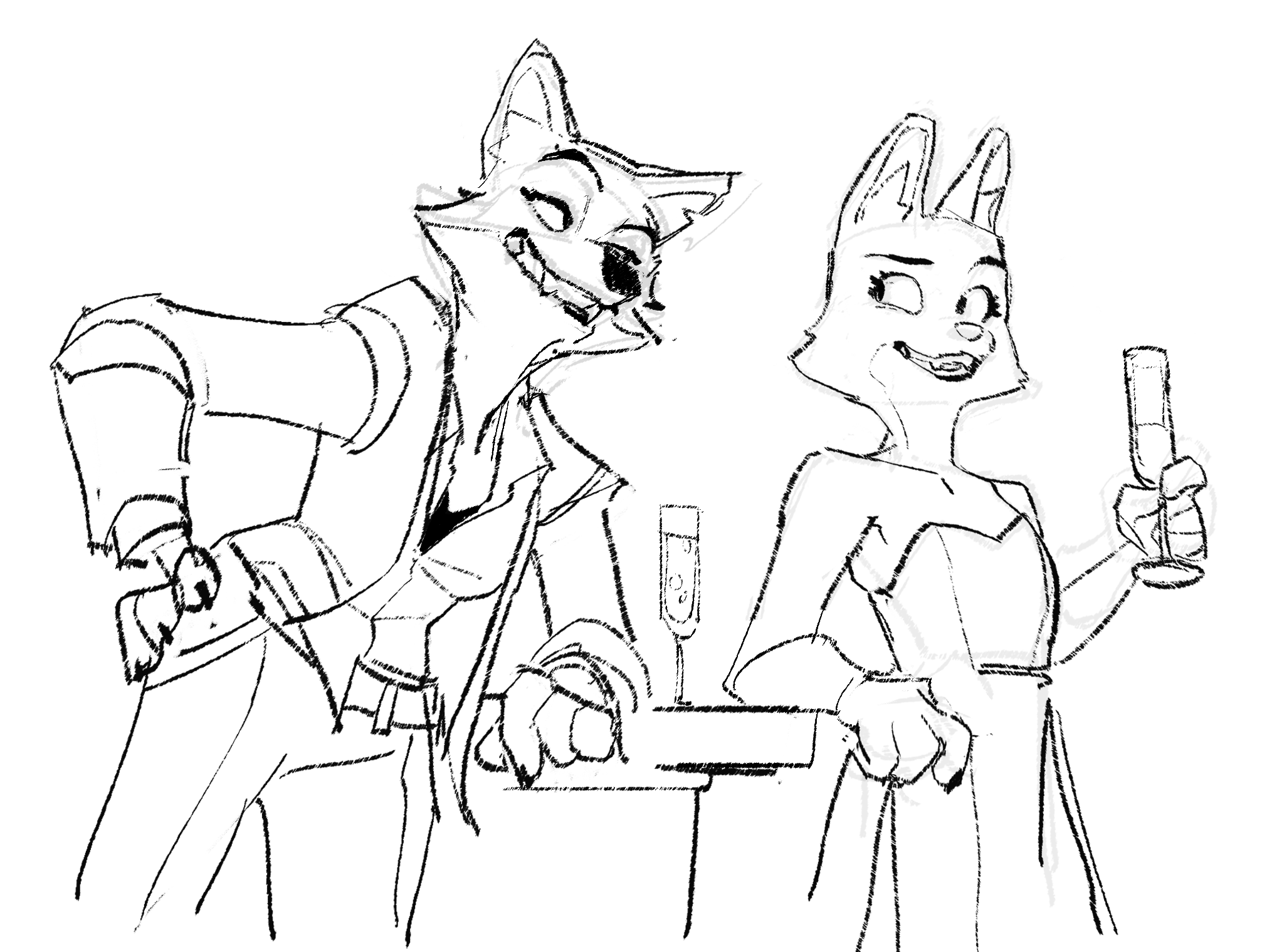 The Big ImageBoard (TBIB) - 2022 alcohol amegosh anthro beverage canid canine canis clothed ...