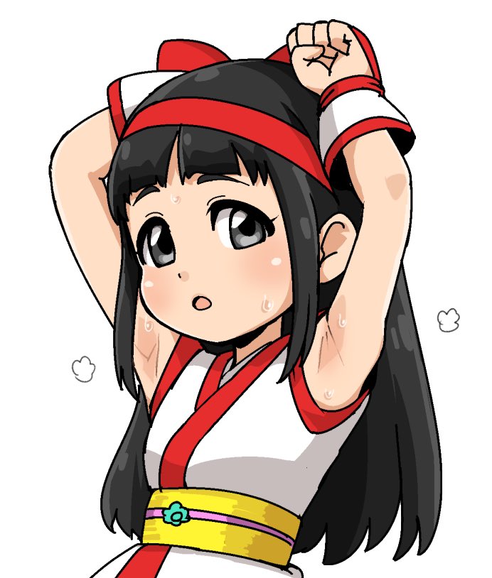 The Big Imageboard Tbib 1girl Ainu Clothes Armpits Bad Id Bad