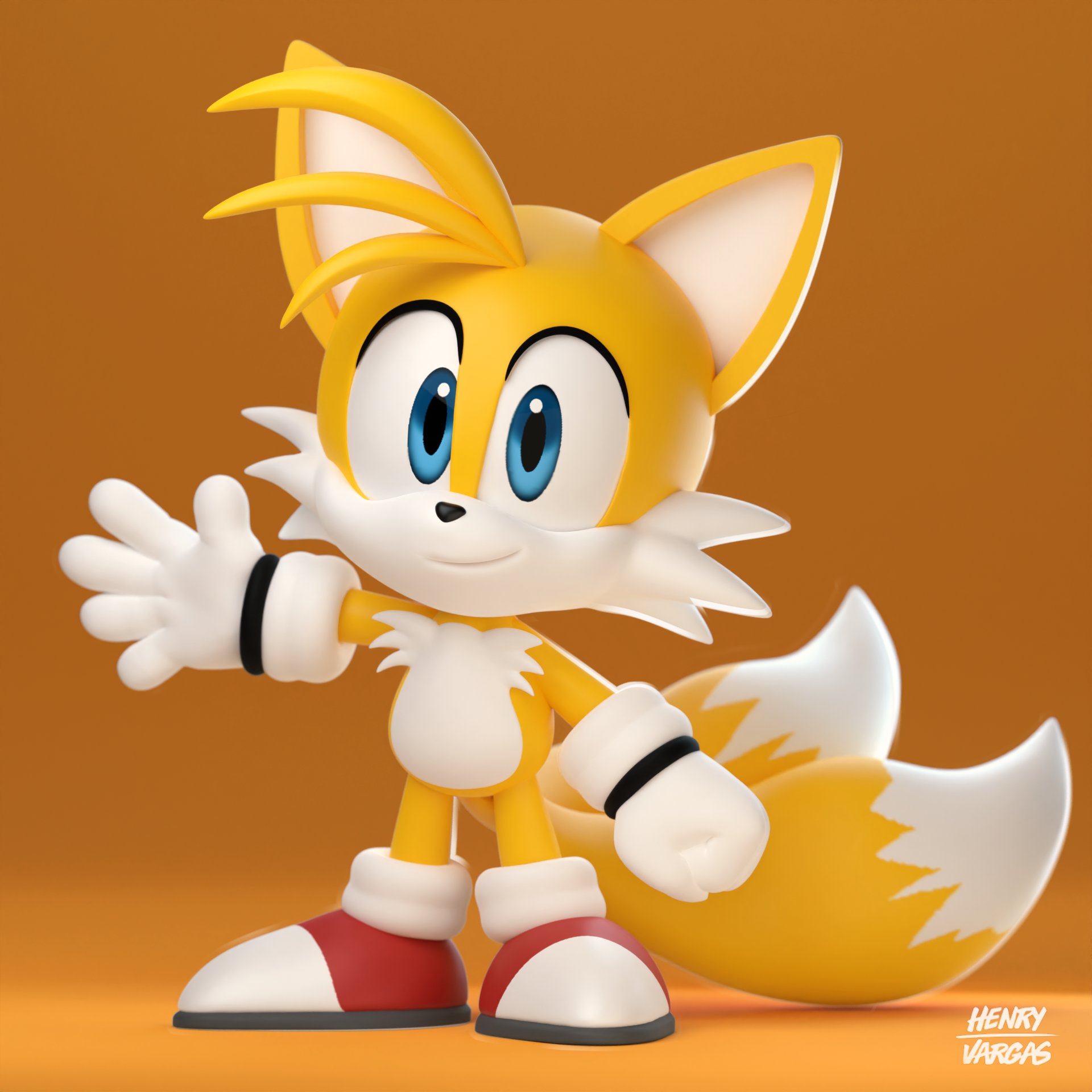 The Big ImageBoard (TBIB) - 1boy 3d animal ears artist name blue eyes ...