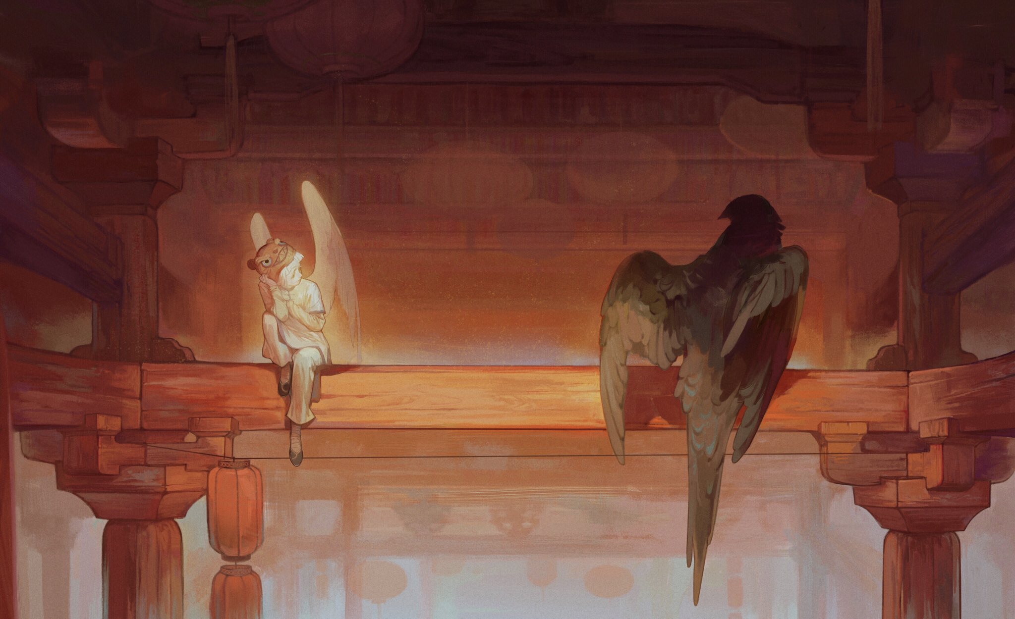 The Big ImageBoard (TBIB) - 1other androgynous animal bird black ...