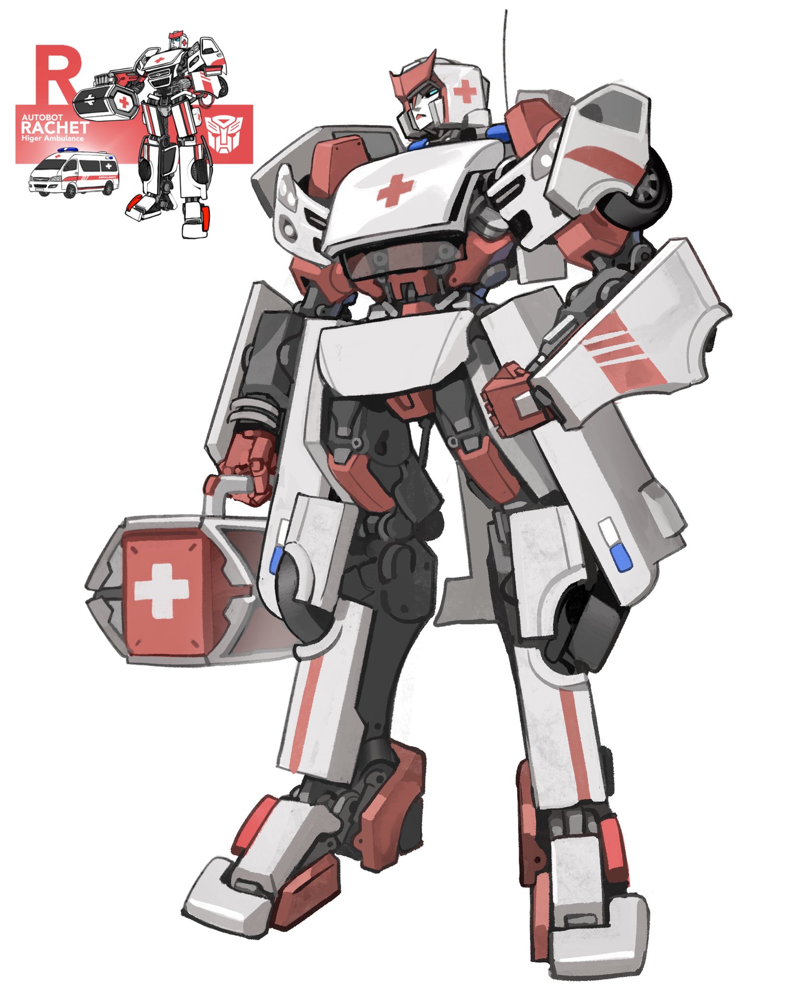 The Big ImageBoard (TBIB) - ambulance autobot clenched hand english ...