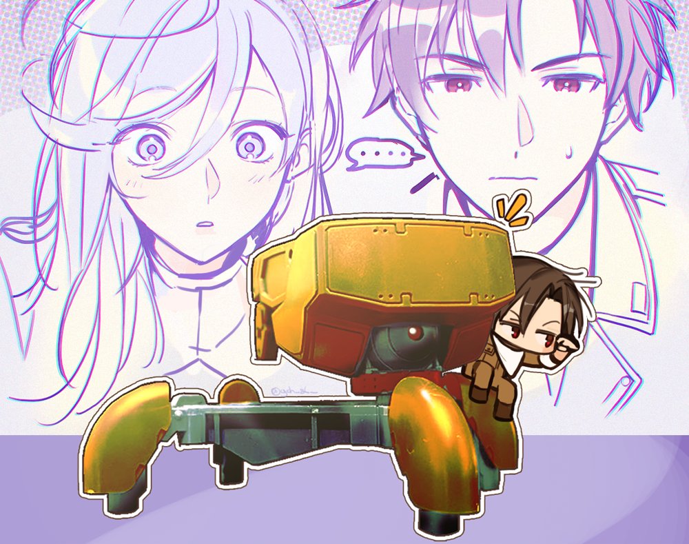 The Big ImageBoard (TBIB) - ... 1boy 1girl 86 -eightysix- black hair ...