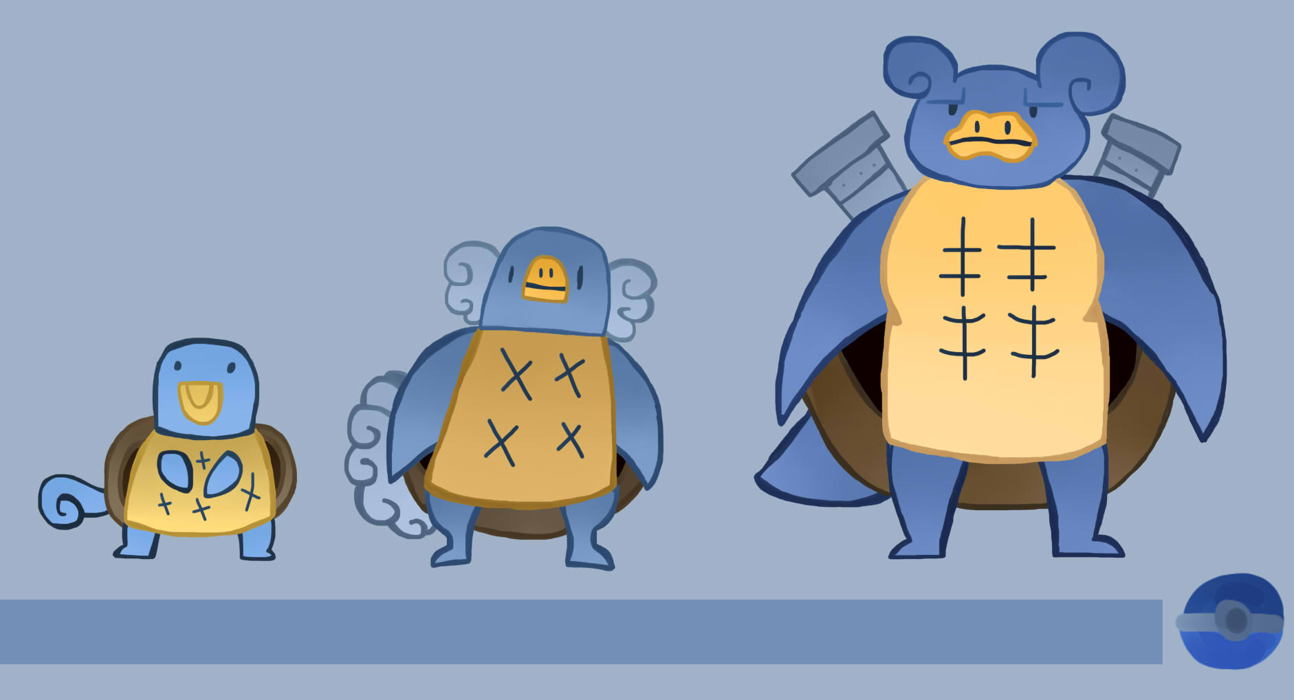 The Big ImageBoard (TBIB) - ambiguous gender angry biped blastoise blue ...
