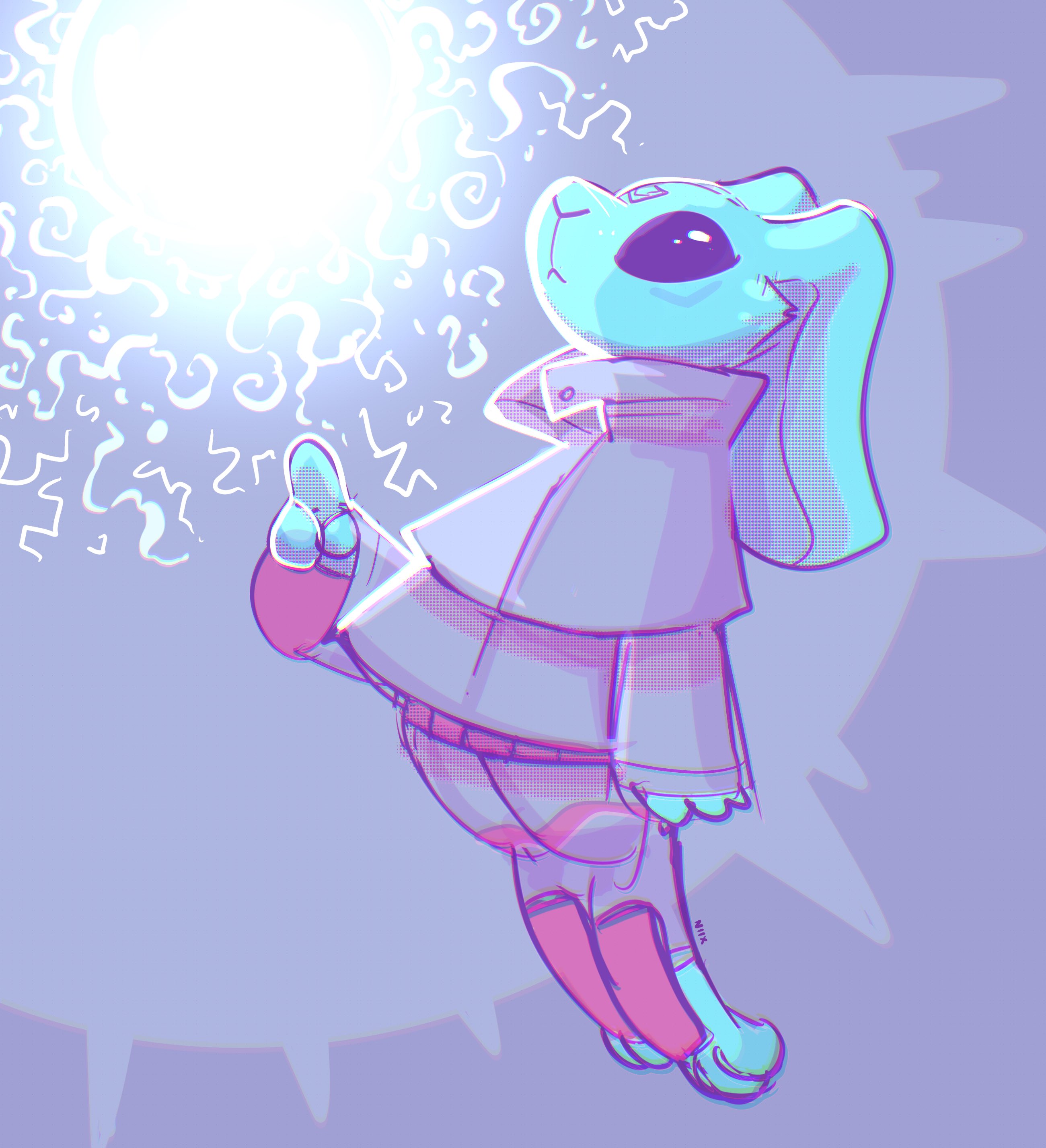 The Big ImageBoard (TBIB) - 3 fingers 3 toes absurd res alien anthro beady eyes beverage blue ...