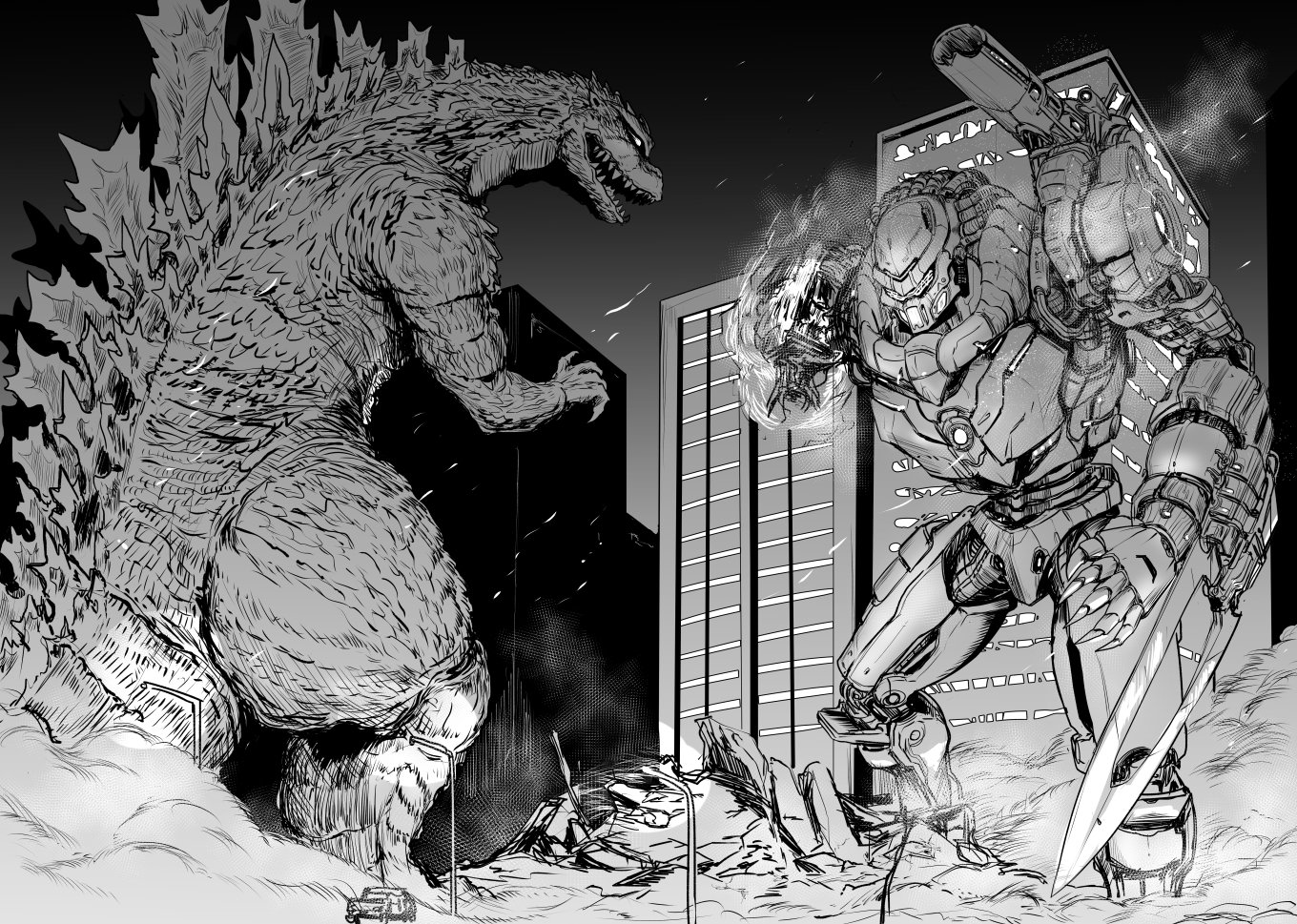 The Big ImageBoard (TBIB) - alien arm blade armor commentary crossover ...