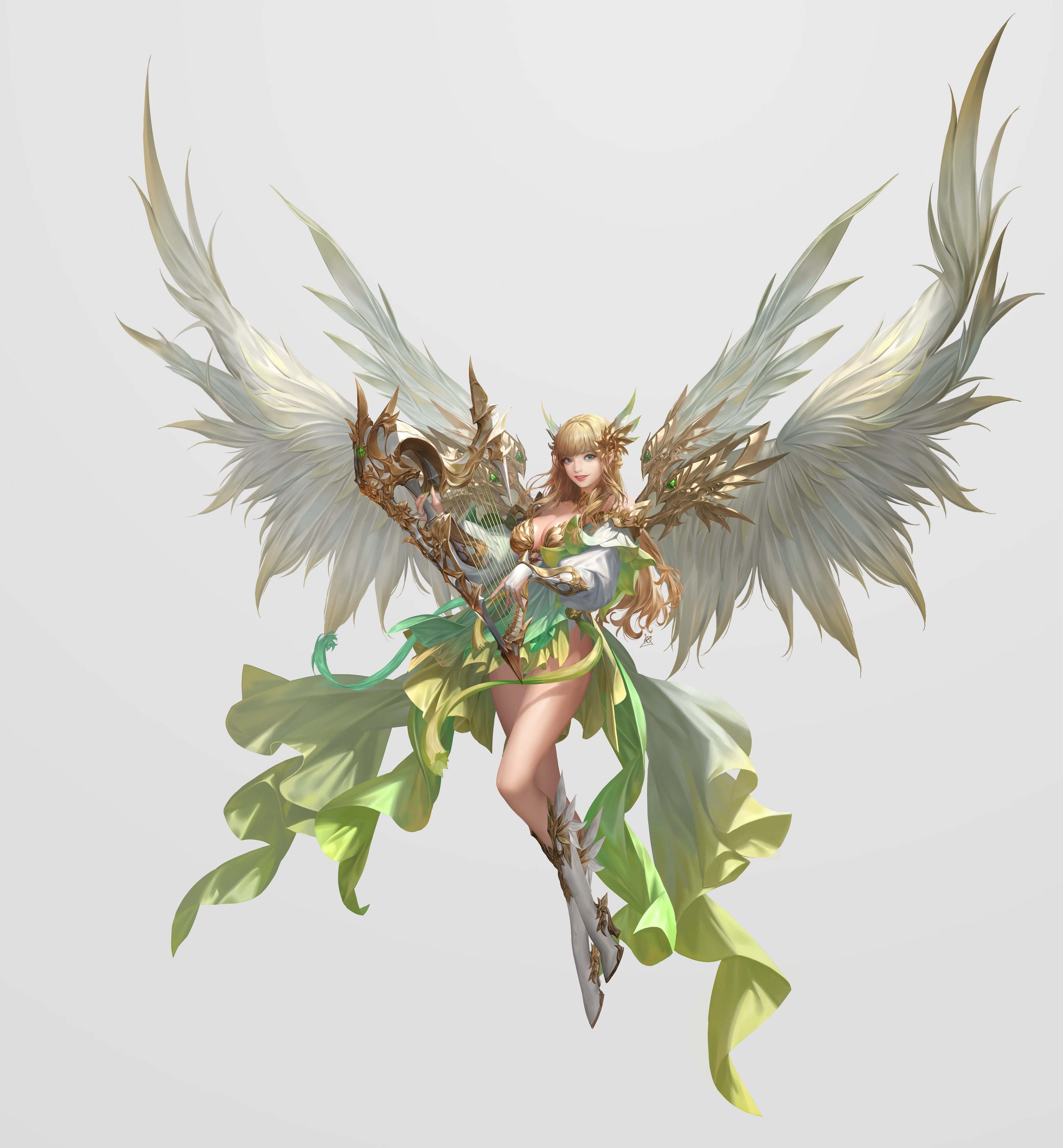 The Big Imageboard Tbib 1girl Absurdres Bangs Bare Shoulders Blonde