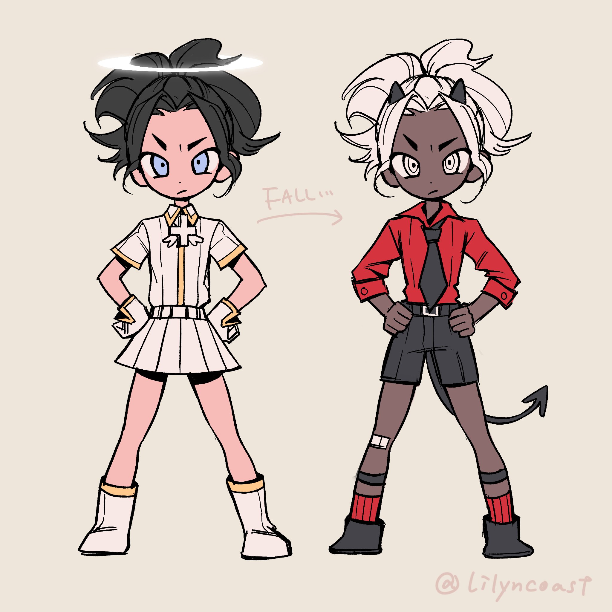 The Big ImageBoard (TBIB) - 1girl angel belt black belt black hair ...