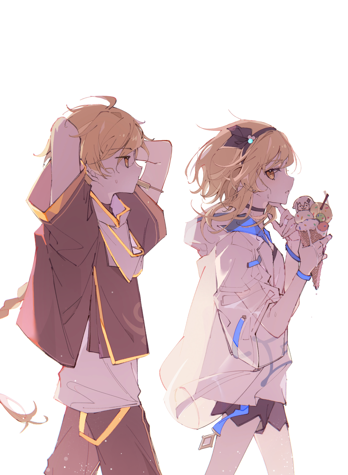 The Big ImageBoard (TBIB) - 1boy 1girl aether (genshin impact) aether (guilin) (genshin impact ...