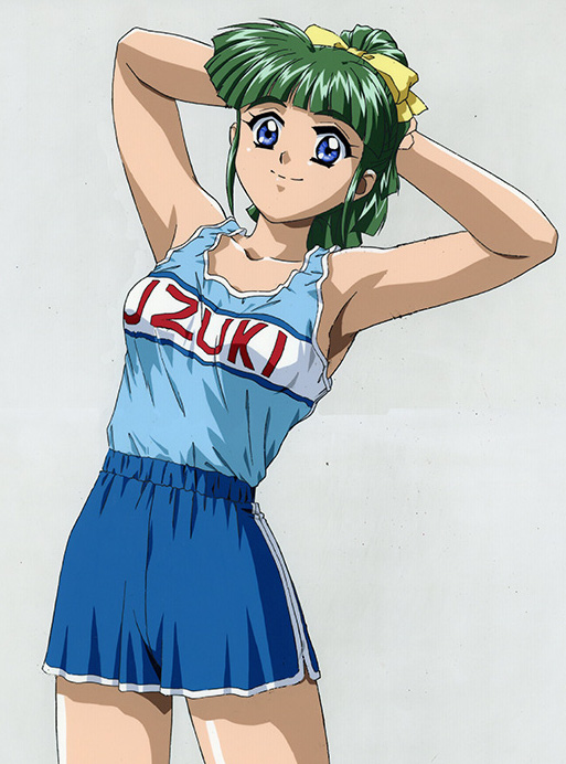 The Big Imageboard Tbib 1990s Style 1girl Armpits Arms Behind