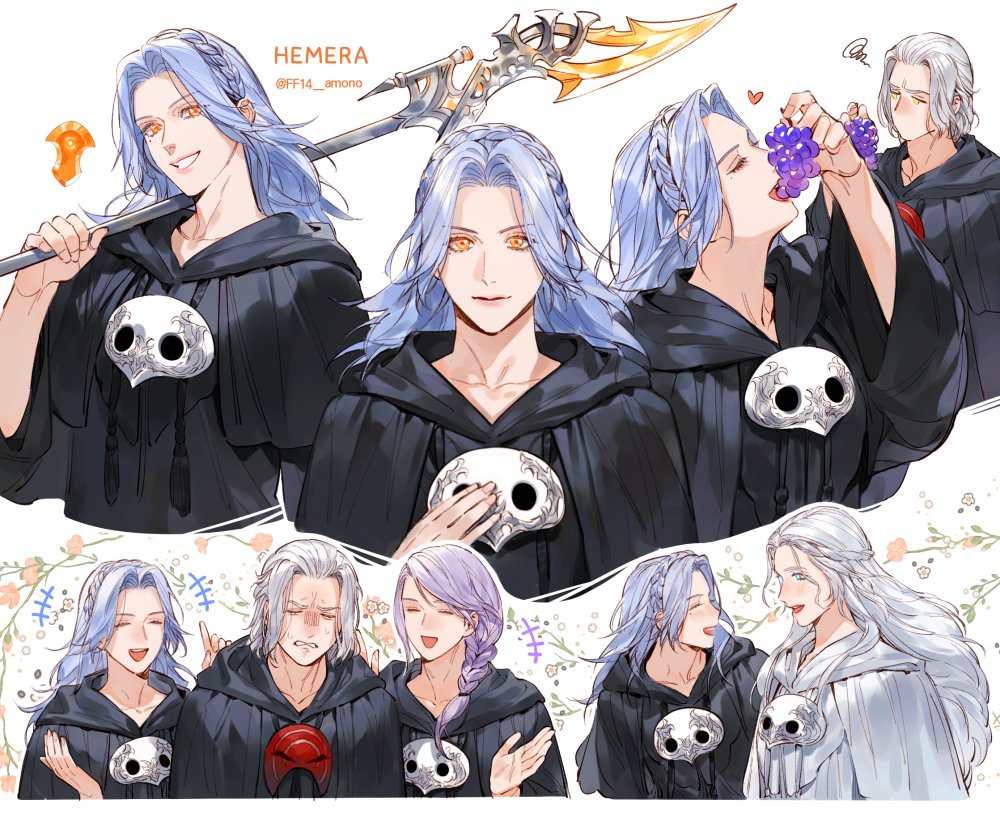 The Big ImageBoard (TBIB) - +++ 2boys 2girls ^ ^ annoyed azem (ff14 ...