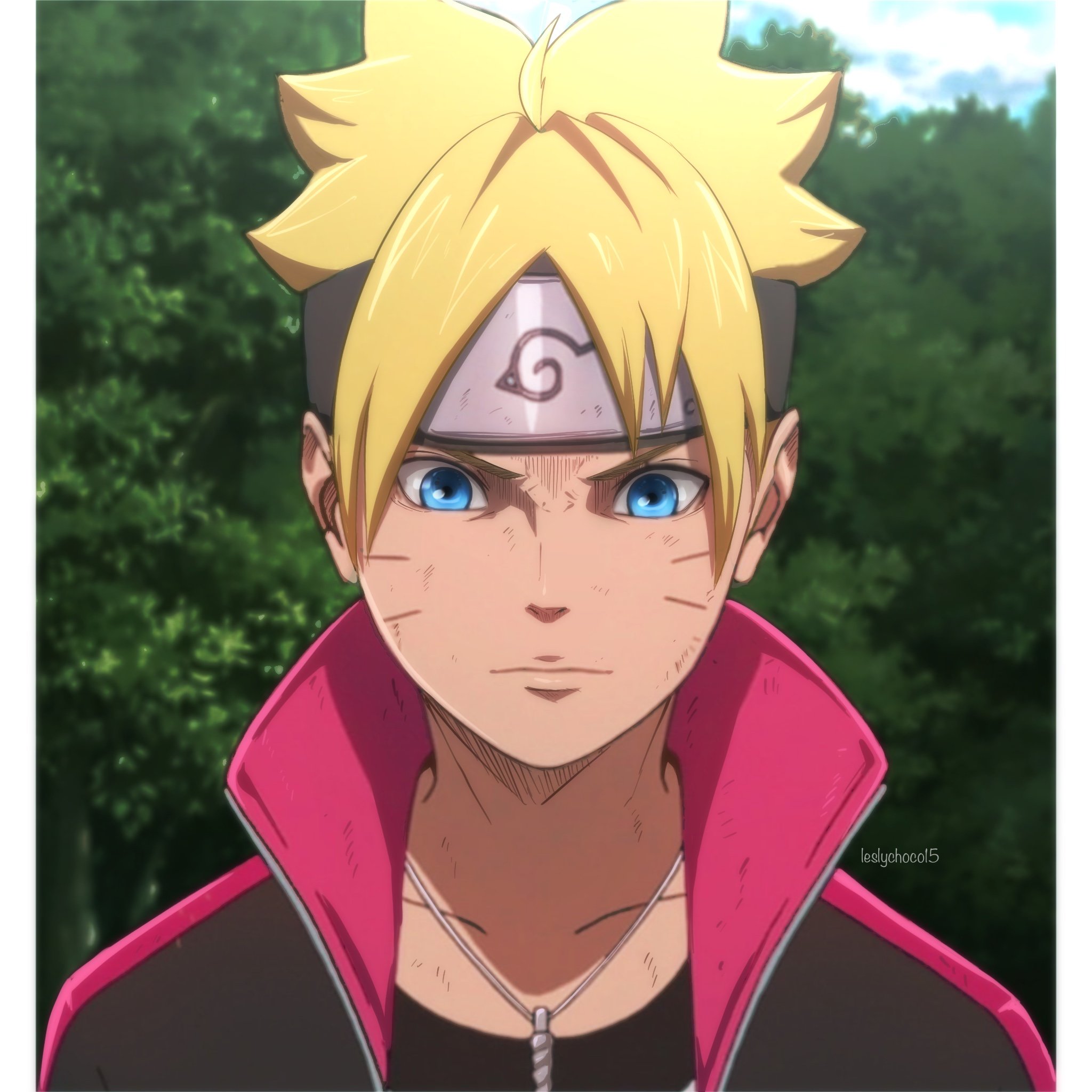 The Big ImageBoard (TBIB) - 1boy artist name black jacket blonde hair ...