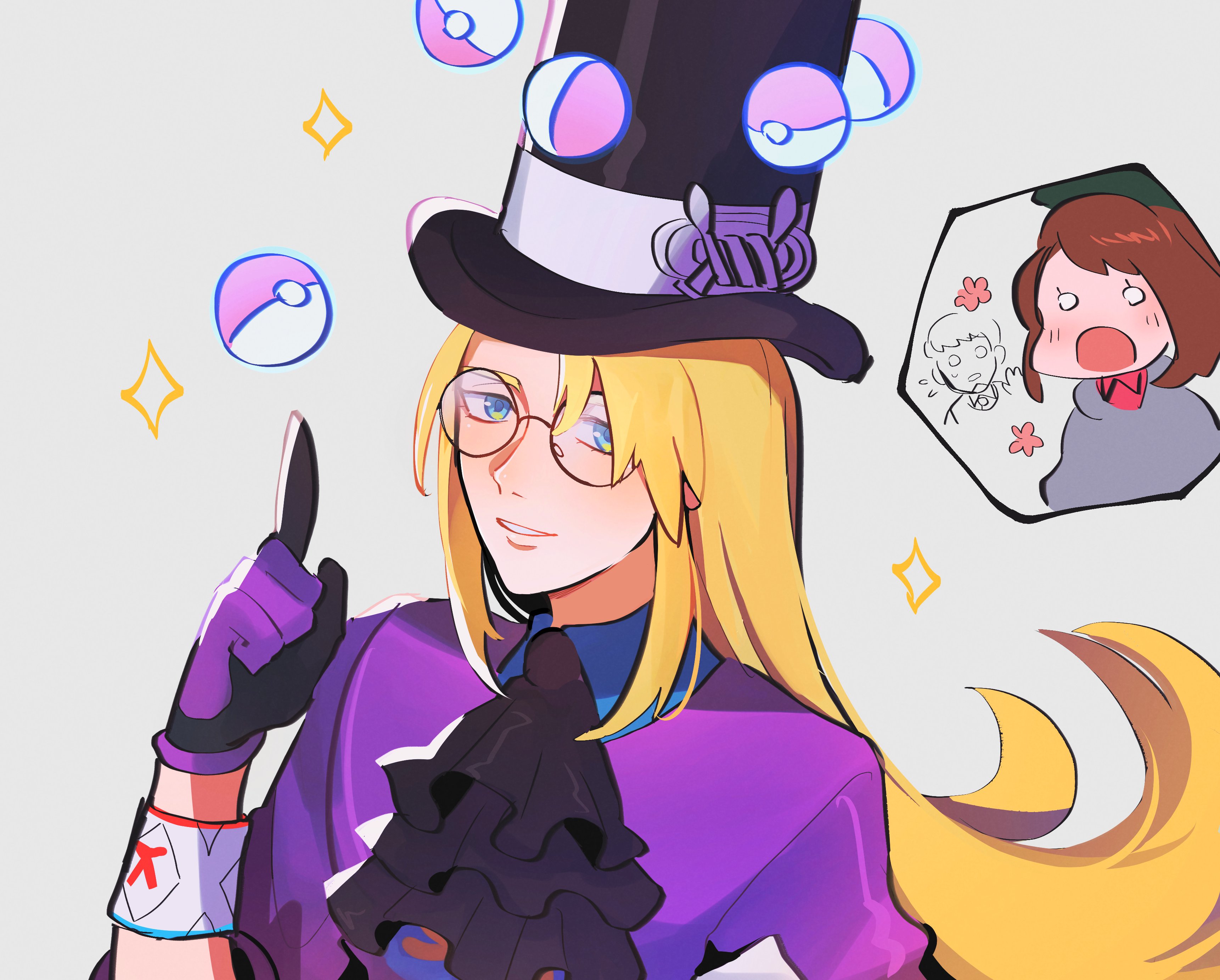 The Big ImageBoard (TBIB) - 1girl 2boys absurdres ascot avery (pokemon ...