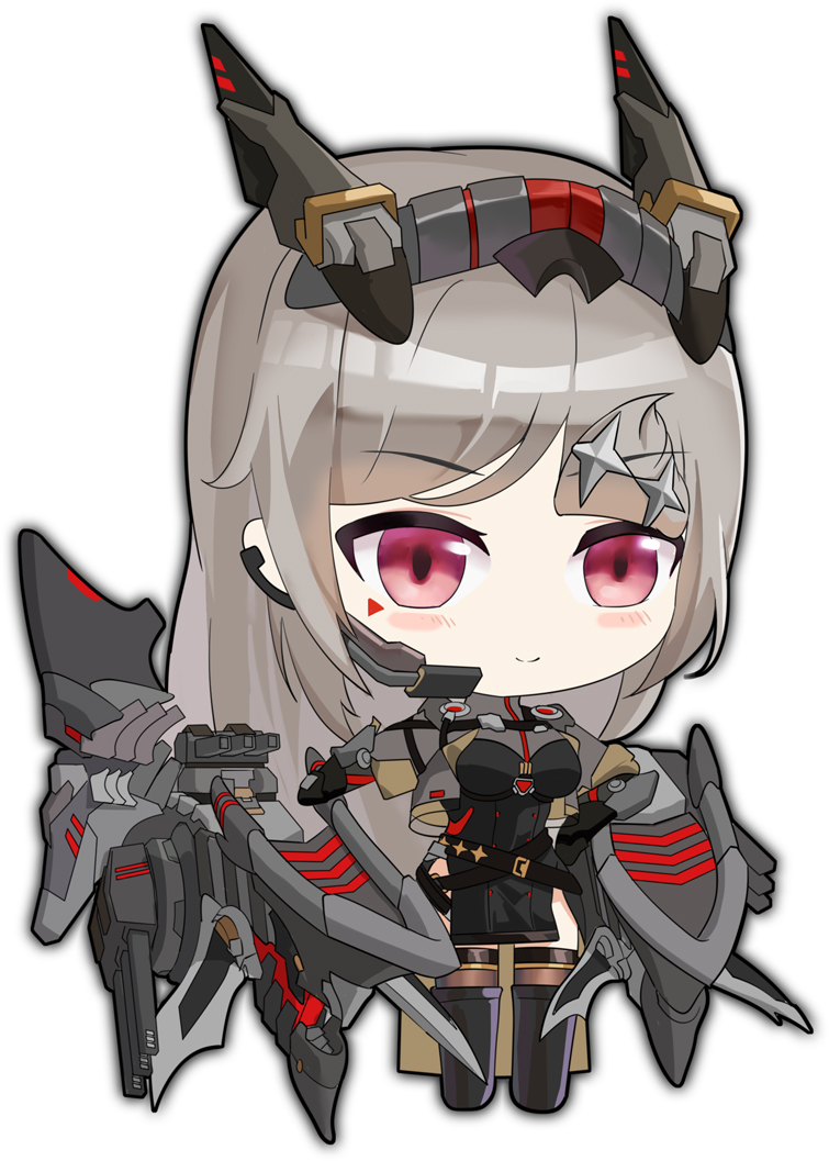 The Big ImageBoard (TBIB) - 1girl artillery black footwear breasts ...