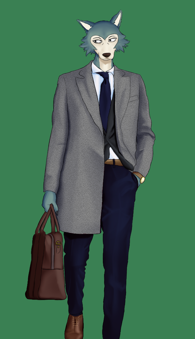 The Big ImageBoard (TBIB) - anthro canid canine canis cheetwunk clothing coat handbag male ...