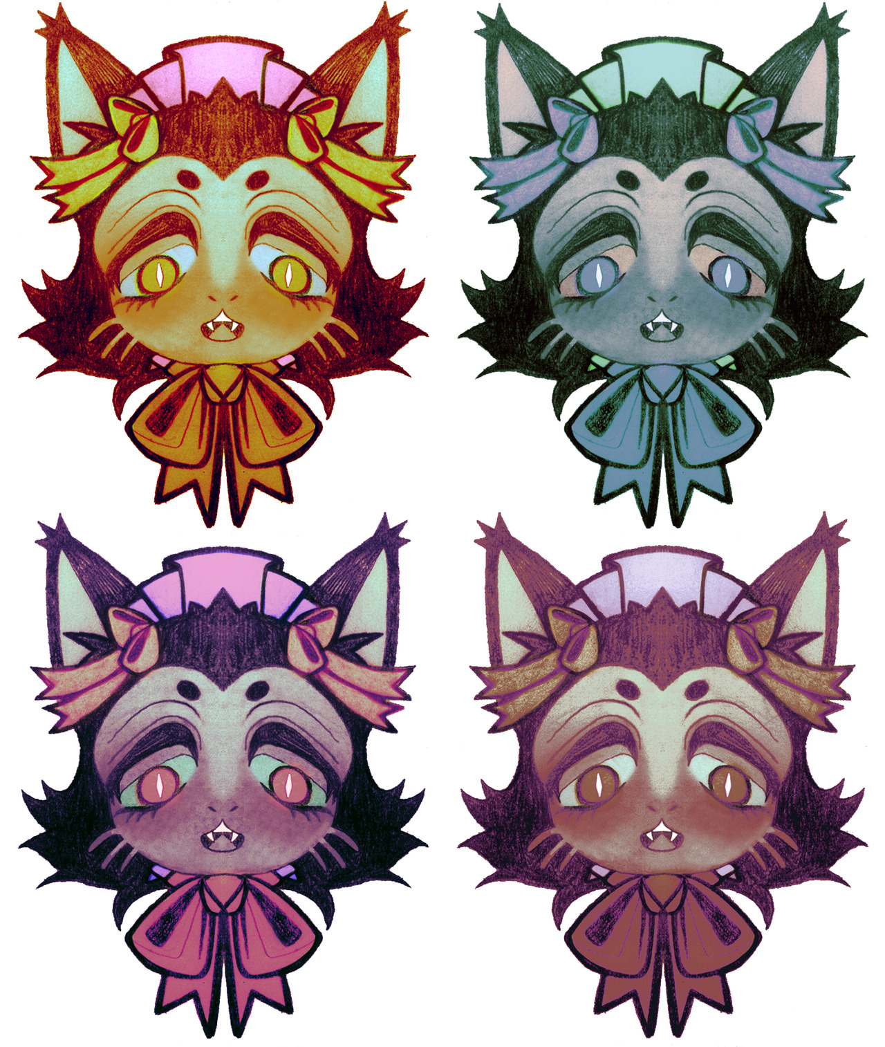The Big Imageboard Tbib Ambiguous Gender Anthro Bell Bell Collar Circle Eyebrows Clothing 