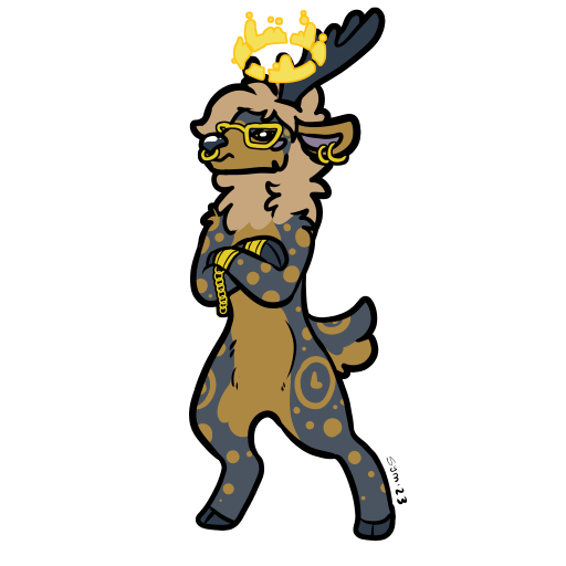 The Big ImageBoard (TBIB) - 1:1 alpha channel antlers deer fur grey body hooves horn mammal ...