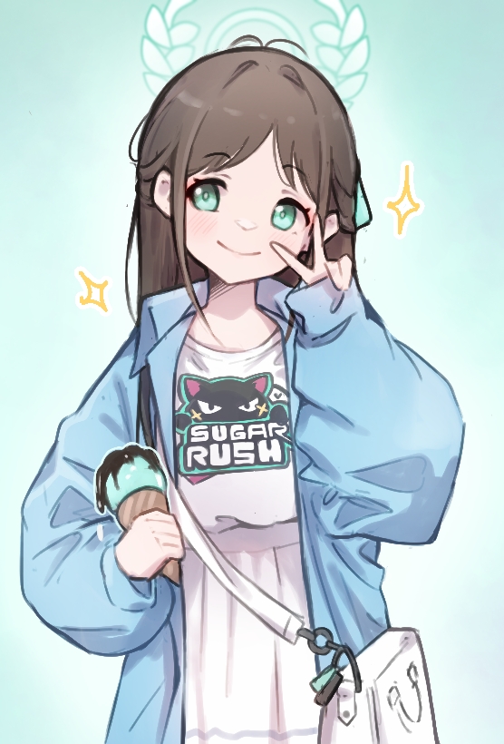 The Big ImageBoard (TBIB) - 1girl airi (band) (blue archive) airi (blue archive) black hair blue ...