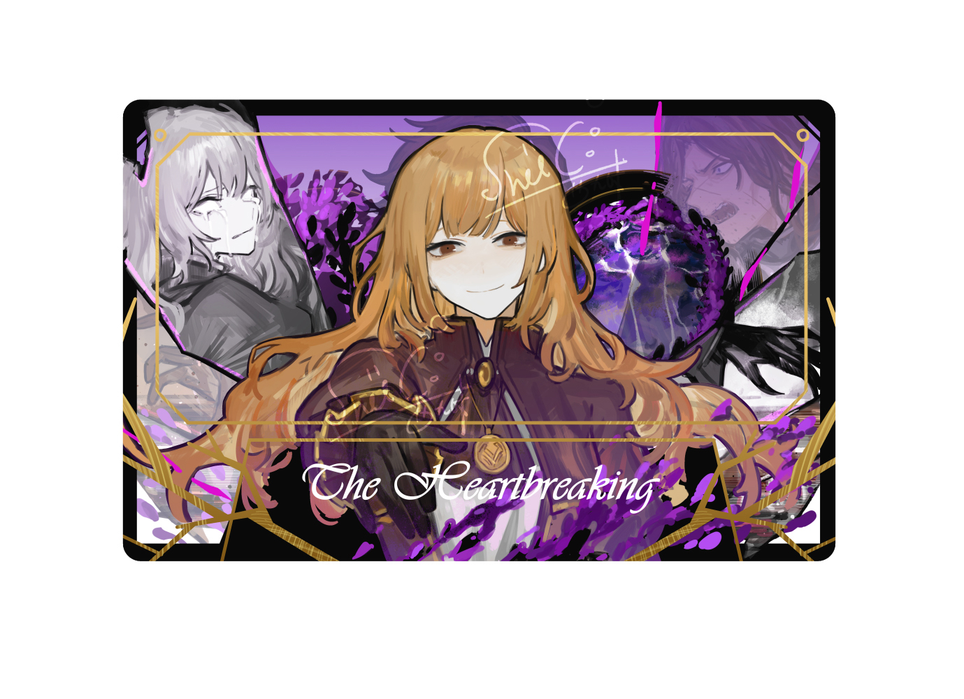 The Big ImageBoard (TBIB) - black gloves brown dress brown eyes brown ...