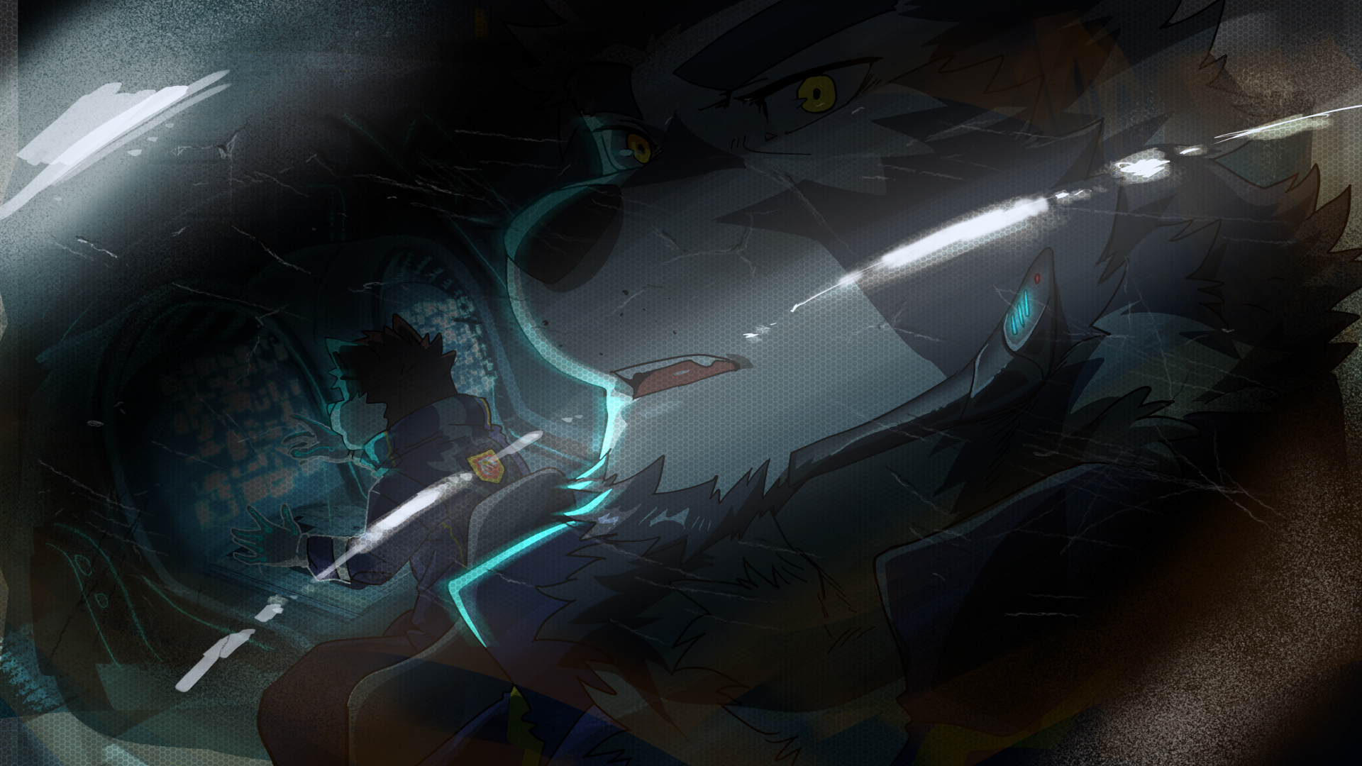 The Big ImageBoard (TBIB) - 16:9 anthro canid canine canis chest fur clothing commander (nviek5 ...