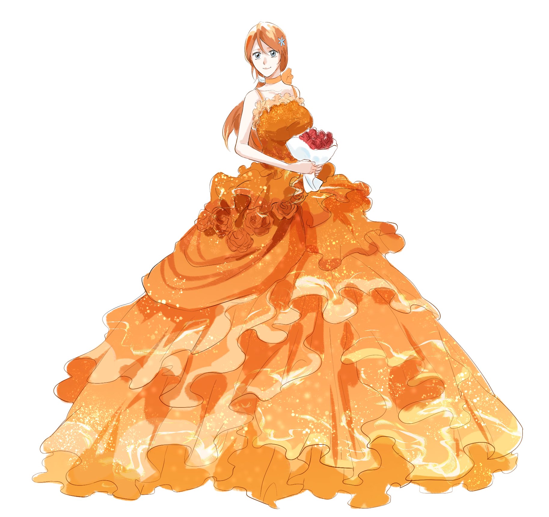 The Big ImageBoard (TBIB) - 1girl bare shoulders bleach bouquet braised ...