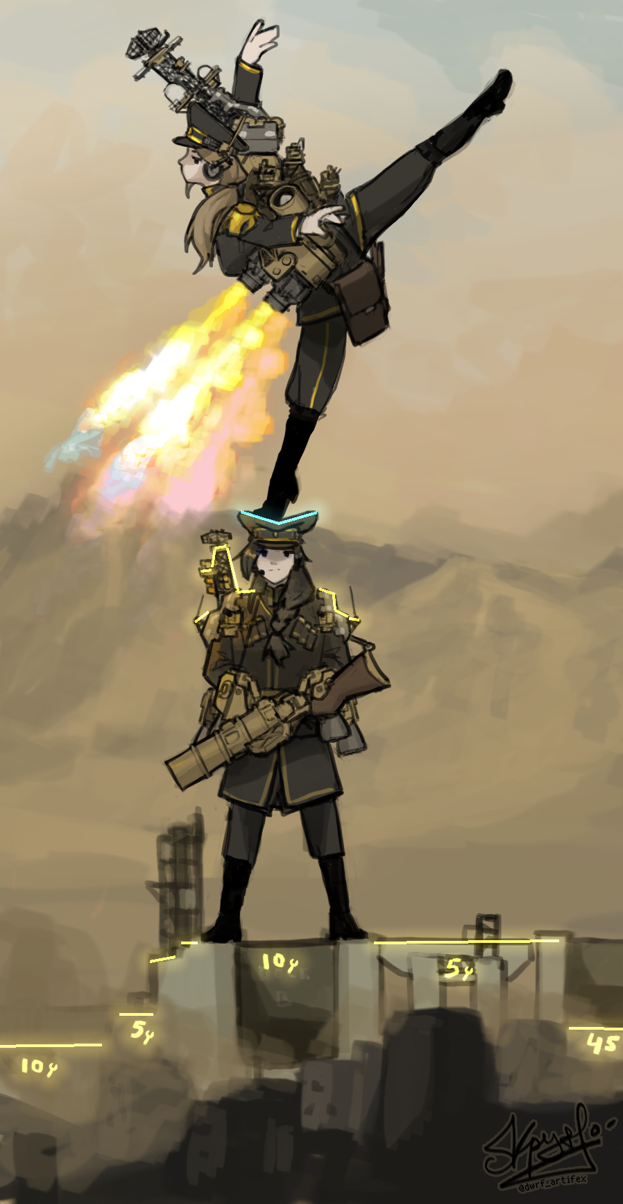 The Big ImageBoard (TBIB) - 2girls artist name black footwear black ...