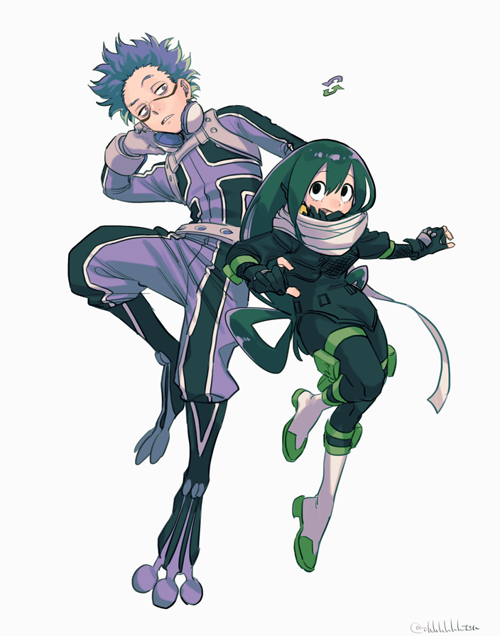 The Big ImageBoard (TBIB) - 1boy 1girl adapted costume asui tsuyu ...