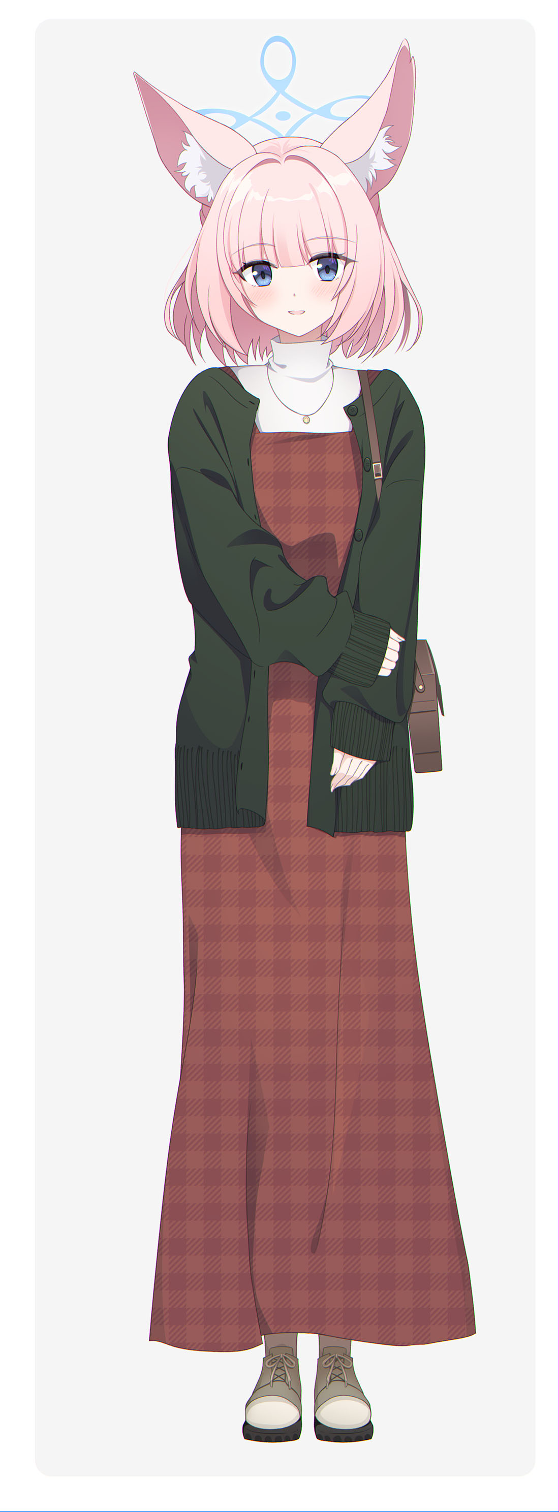 The Big ImageBoard (TBIB) - 1girl absurdres animal ear fluff animal ears bag blue archive blue ...