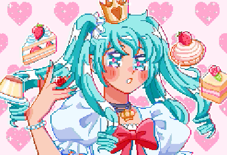 The Big ImageBoard (TBIB) - 1girl animated animated gif aqua eyes aqua ...