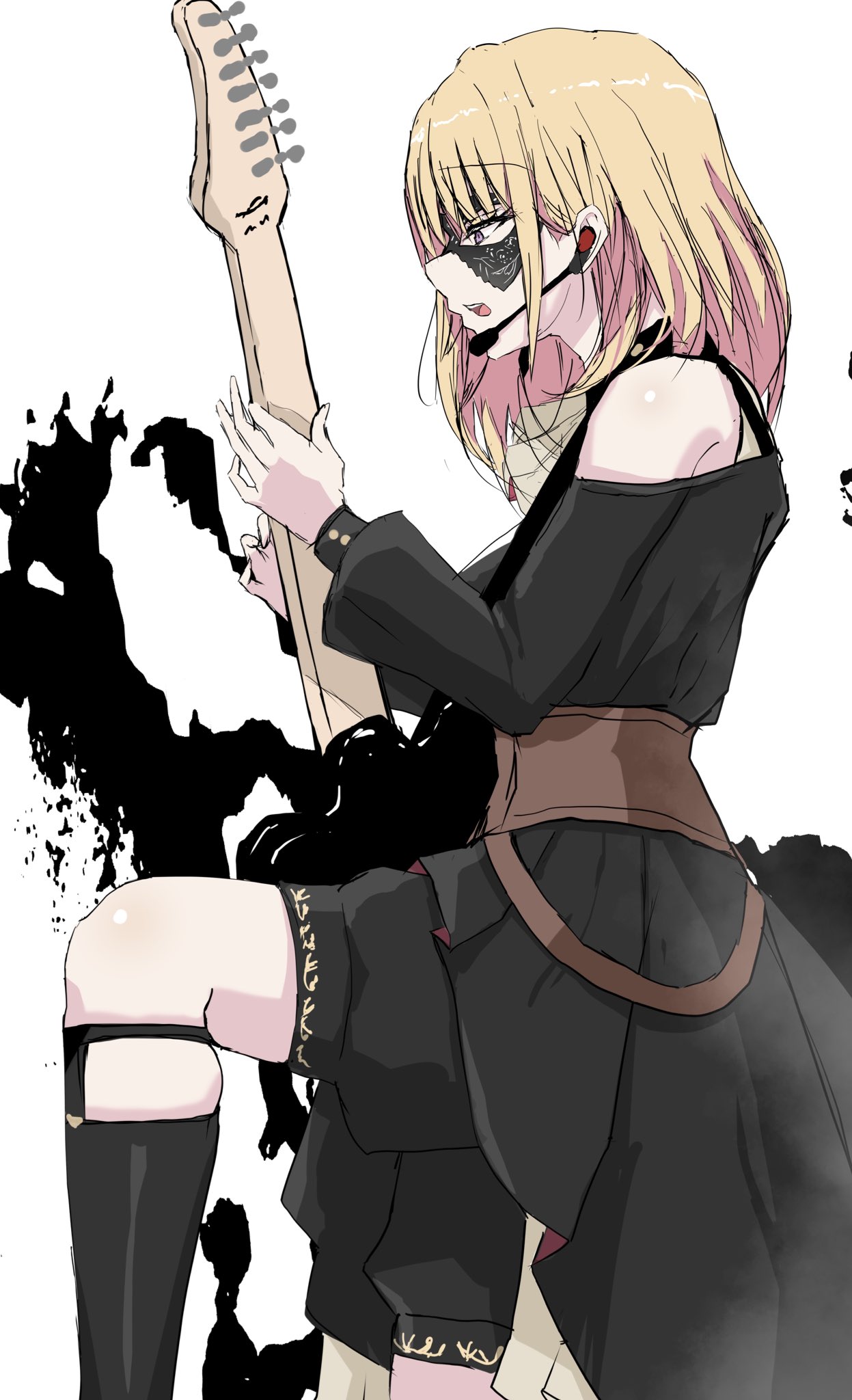 The Big ImageBoard (TBIB) - 1girl bang dream! bang dream! it's mygo!!!!! black dress black ...