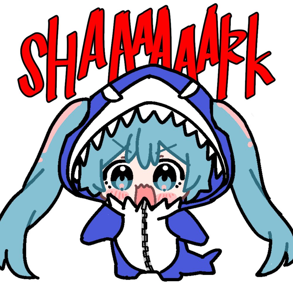 The Big ImageBoard (TBIB) - 1girl animal costume blue eyes blue hair blush stickers chibi ...