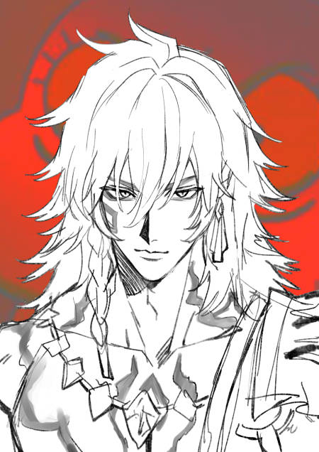 The Big ImageBoard (TBIB) - 1boy adam's apple braid chest tattoo closed ...