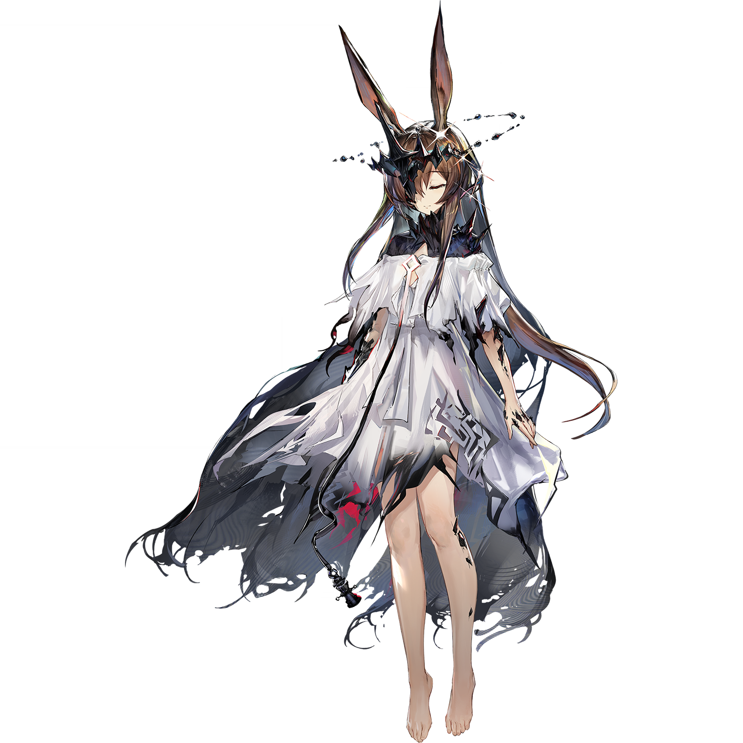 The Big ImageBoard (TBIB) - 1girl amiya (arknights) amiya (is5) (arknights) animal ears ...