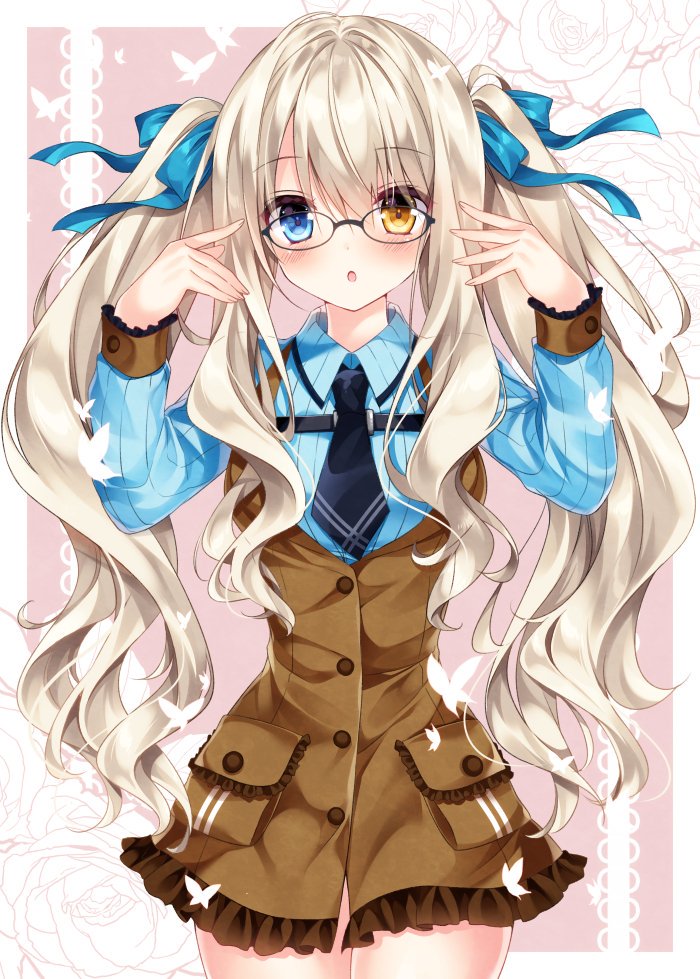The Big ImageBoard (TBIB) - 1girl blonde hair blue eyes brown hair commentary hair between eyes ...