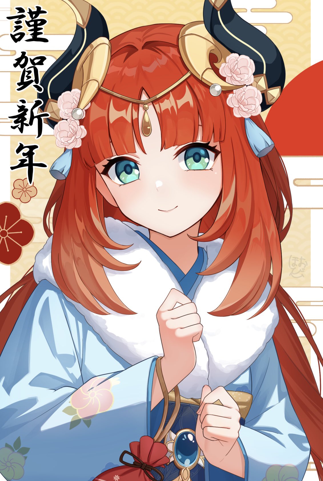 The Big ImageBoard (TBIB) - 1girl alternate costume aqua eyes blue gemstone blue kimono blue ...