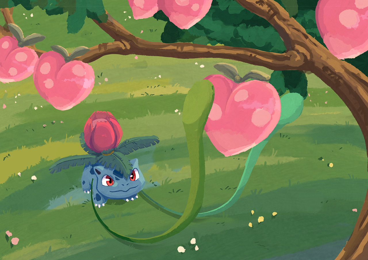 The Big ImageBoard (TBIB) - animal focus berry (pokemon) closed mouth ...