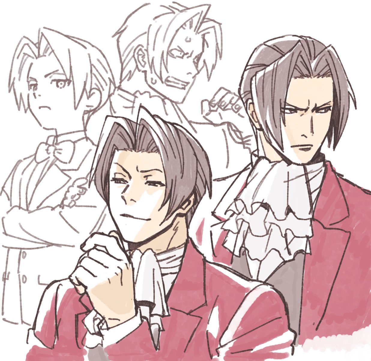 The Big ImageBoard (TBIB) - 1boy ace attorney ascot bow bowtie child ...