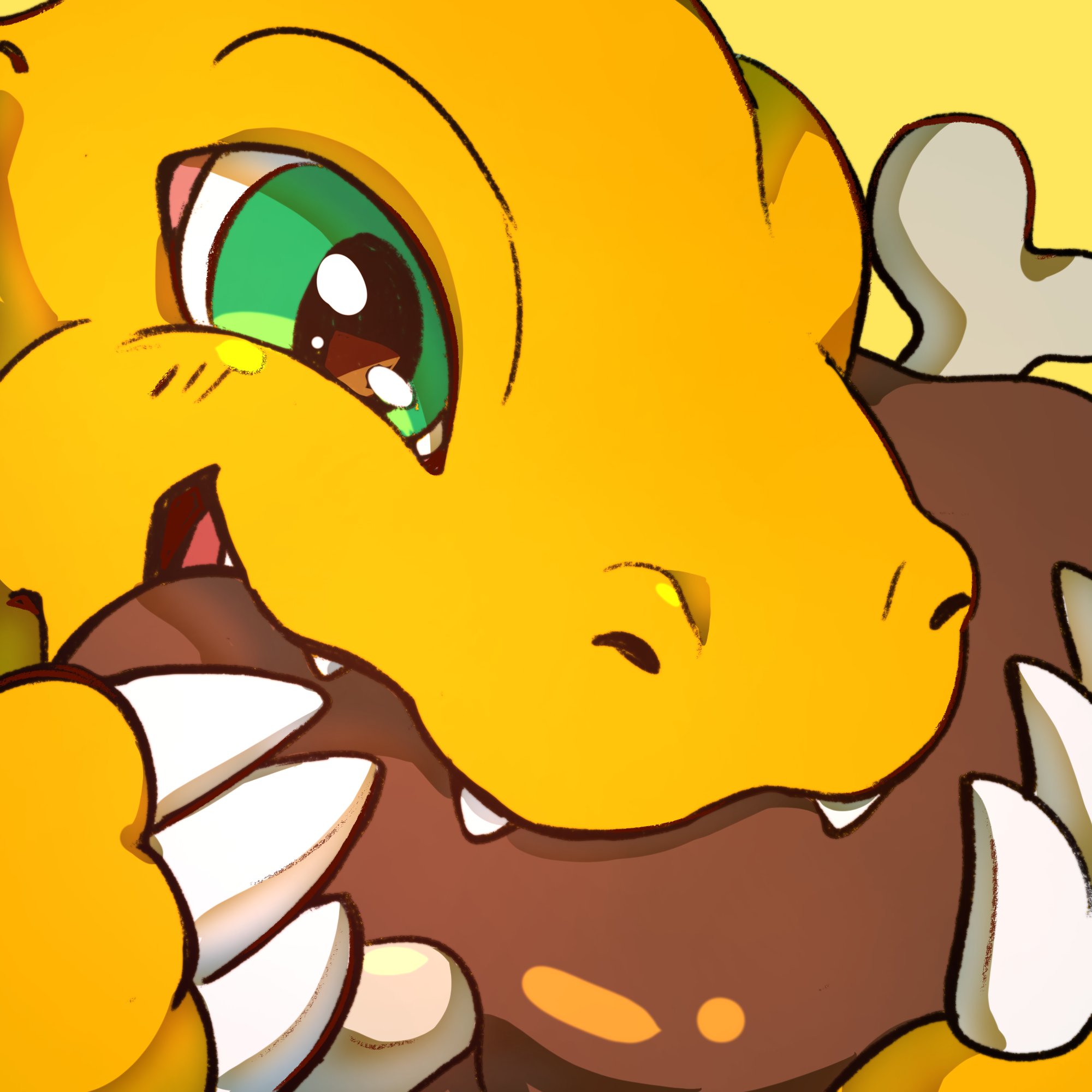 The Big ImageBoard (TBIB) - 1:1 agumon ambiguous gender bandai namco bite bone claws colored ...