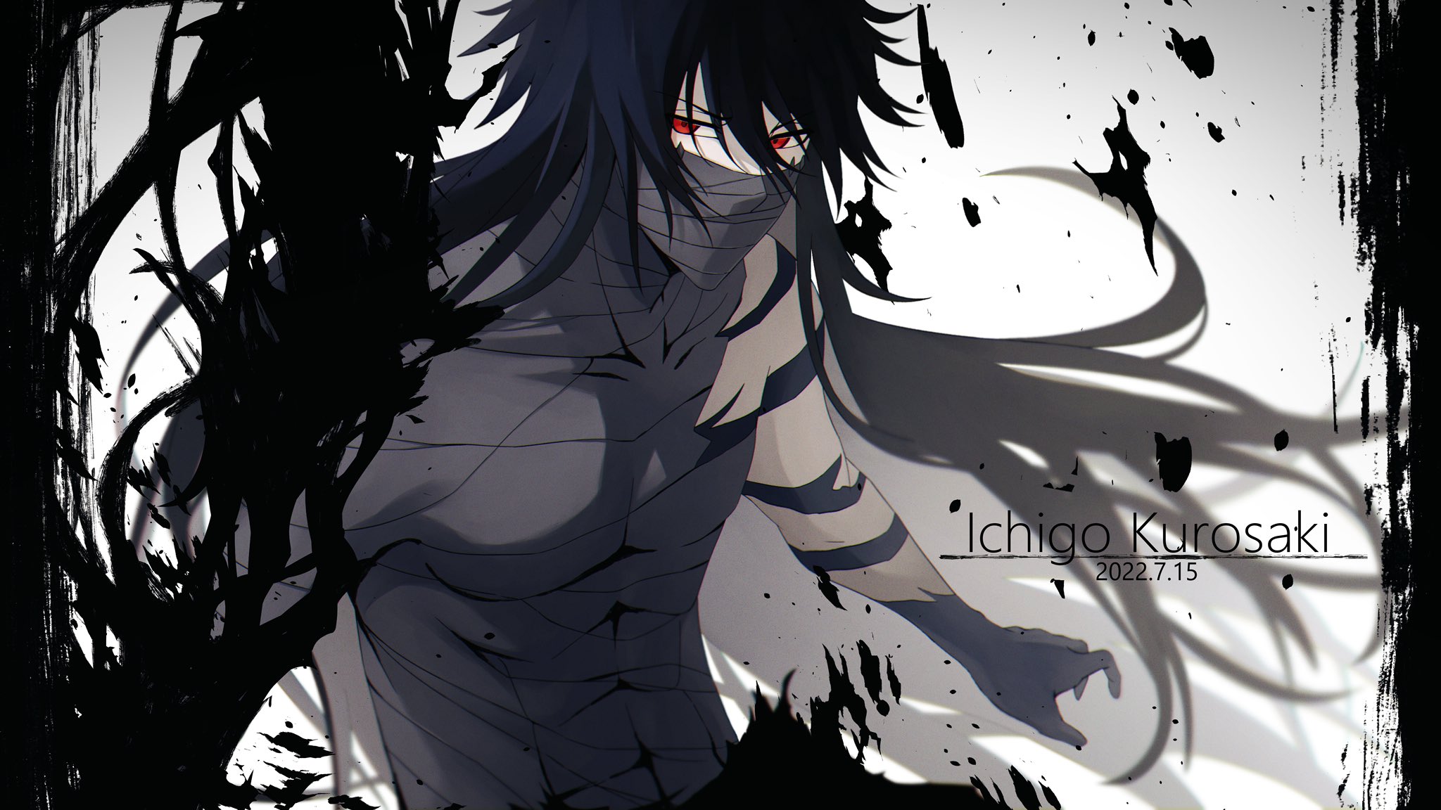 The Big ImageBoard (TBIB) - 1boy bandaged hand bandaged neck bandages ...