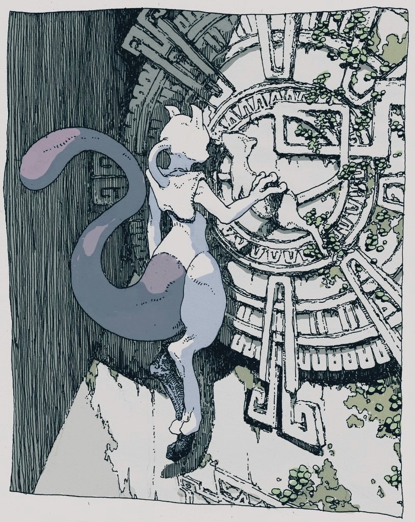 The Big ImageBoard (TBIB) - aztec aztec glyphs border egyptian floating ...