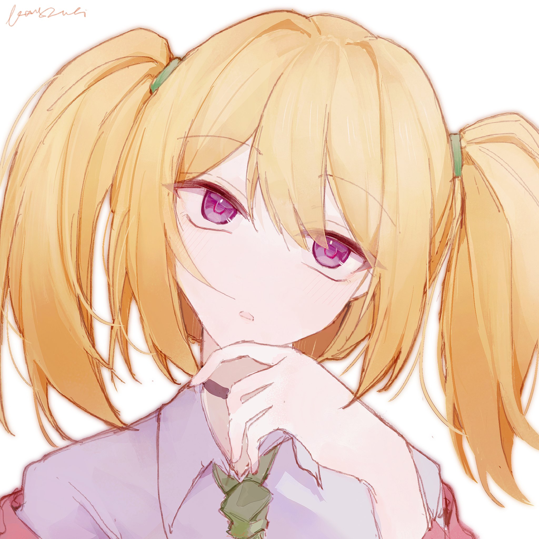 The Big ImageBoard (TBIB) - 1girl :o black choker blonde hair chloe ...