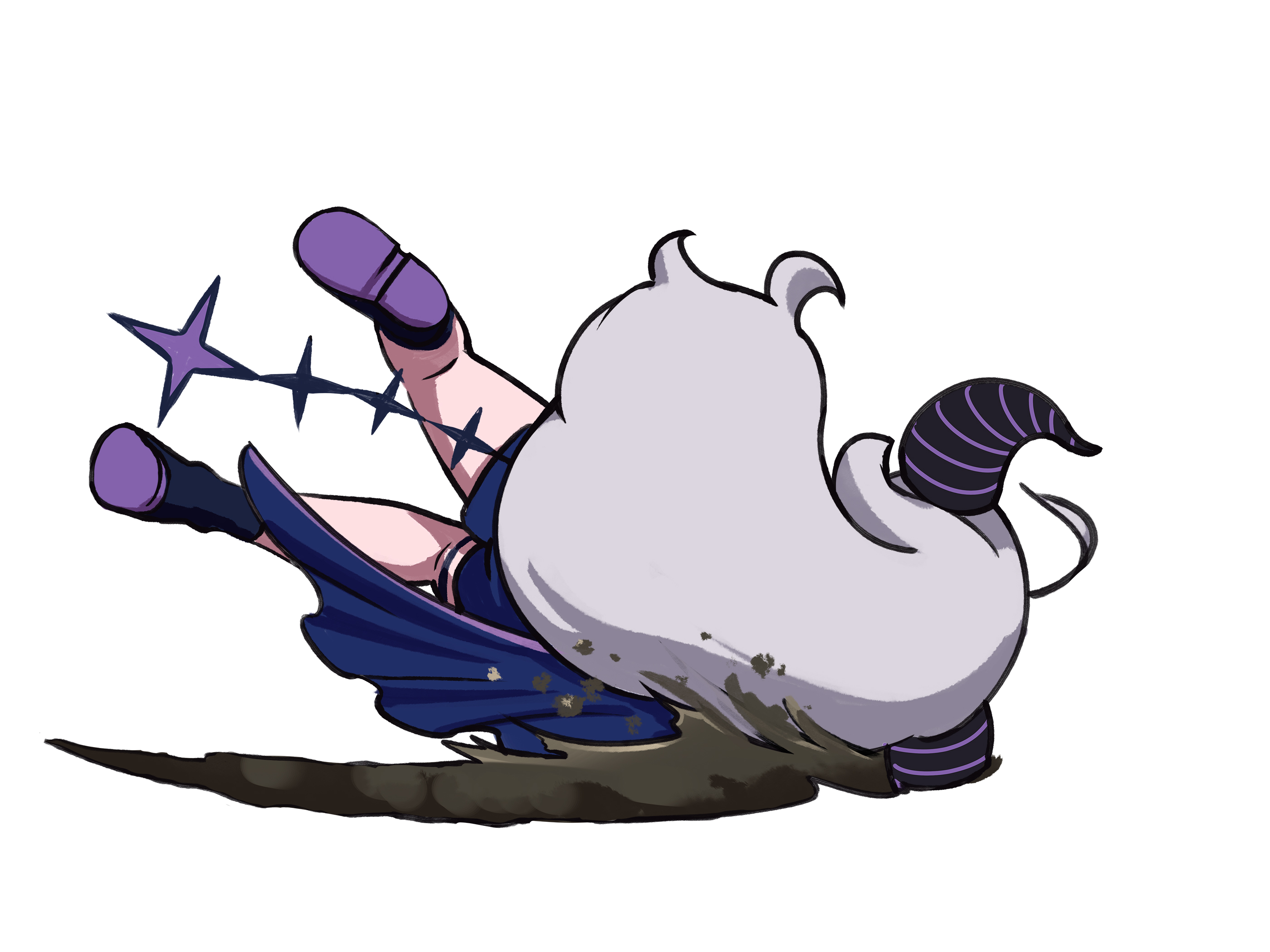 The Big Imageboard Tbib 1girl Ahoge Appleblossomtea Black Horns