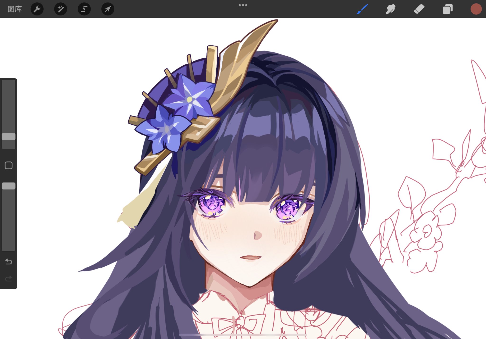 The Big ImageBoard (TBIB) - 1girl art program in frame ashi (dongshi389 ...