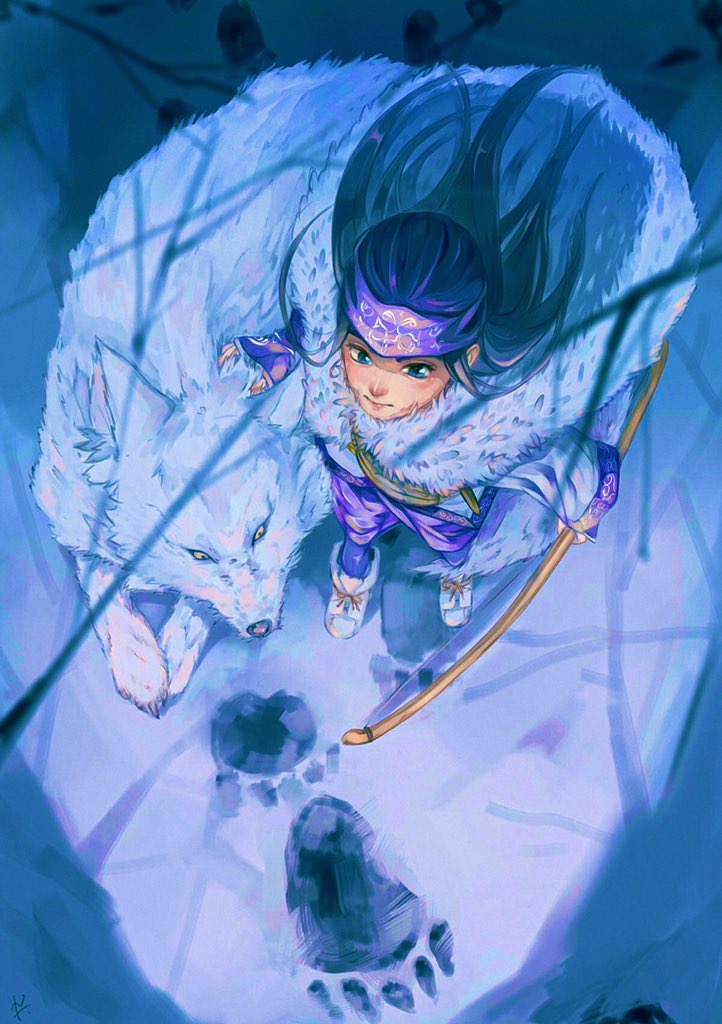 The Big Imageboard Tbib 1girl Ainu Ainu Clothes Asirpa Black Hair