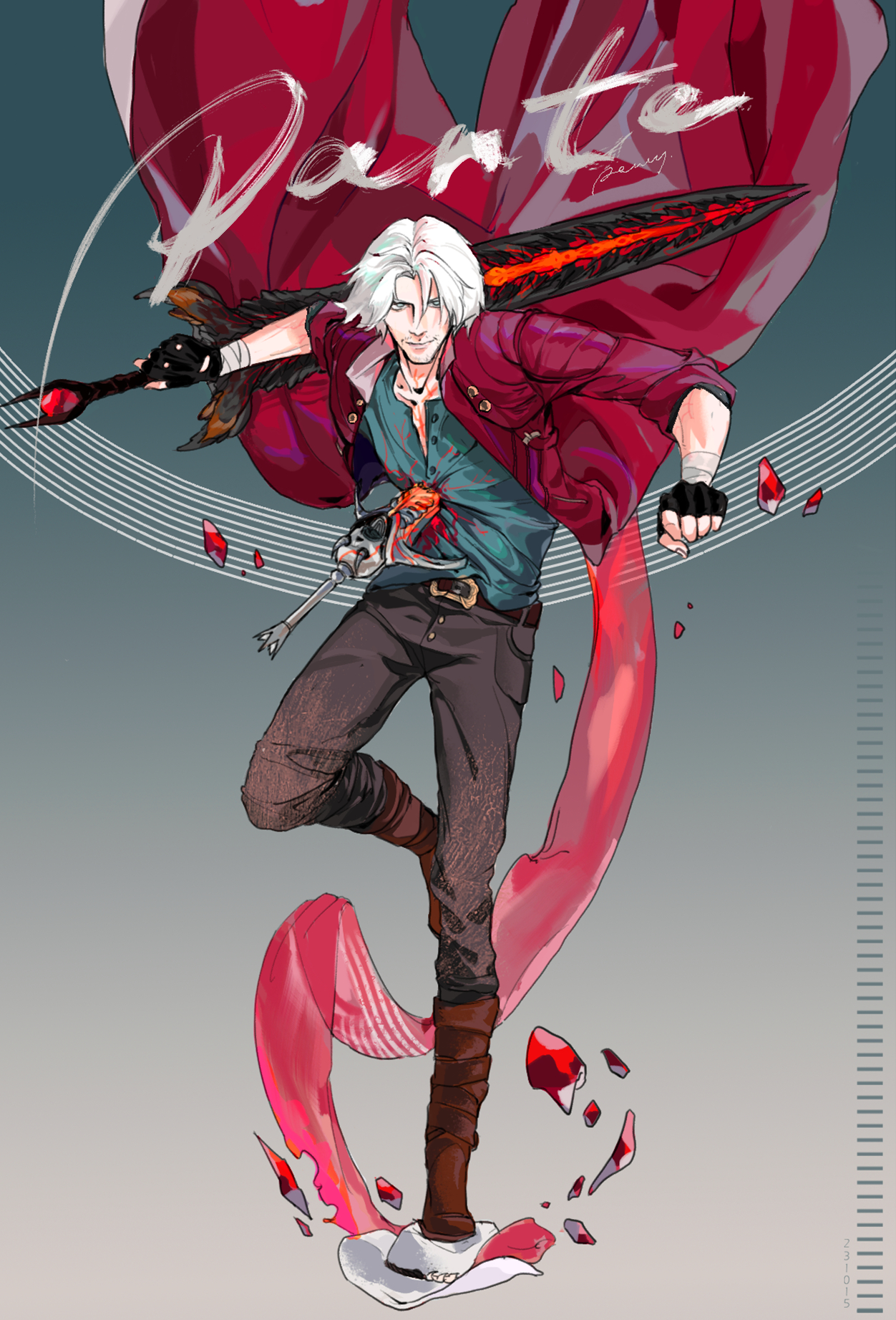 The Big ImageBoard (TBIB) - 1boy blue eyes character name coat cowboy ...